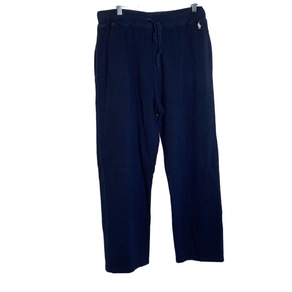 Polo Ralph Lauren | Pants | Polo Ralph Lauren Mens Navy Blue 0 Cotton Waffle Knit Pajama Pants ...